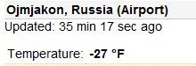 Russian Heat Wave : -18 F In Siberia | Real Climate Science