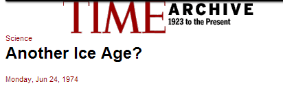 Time Magazine : Another Ice Age? | Real Climate Science